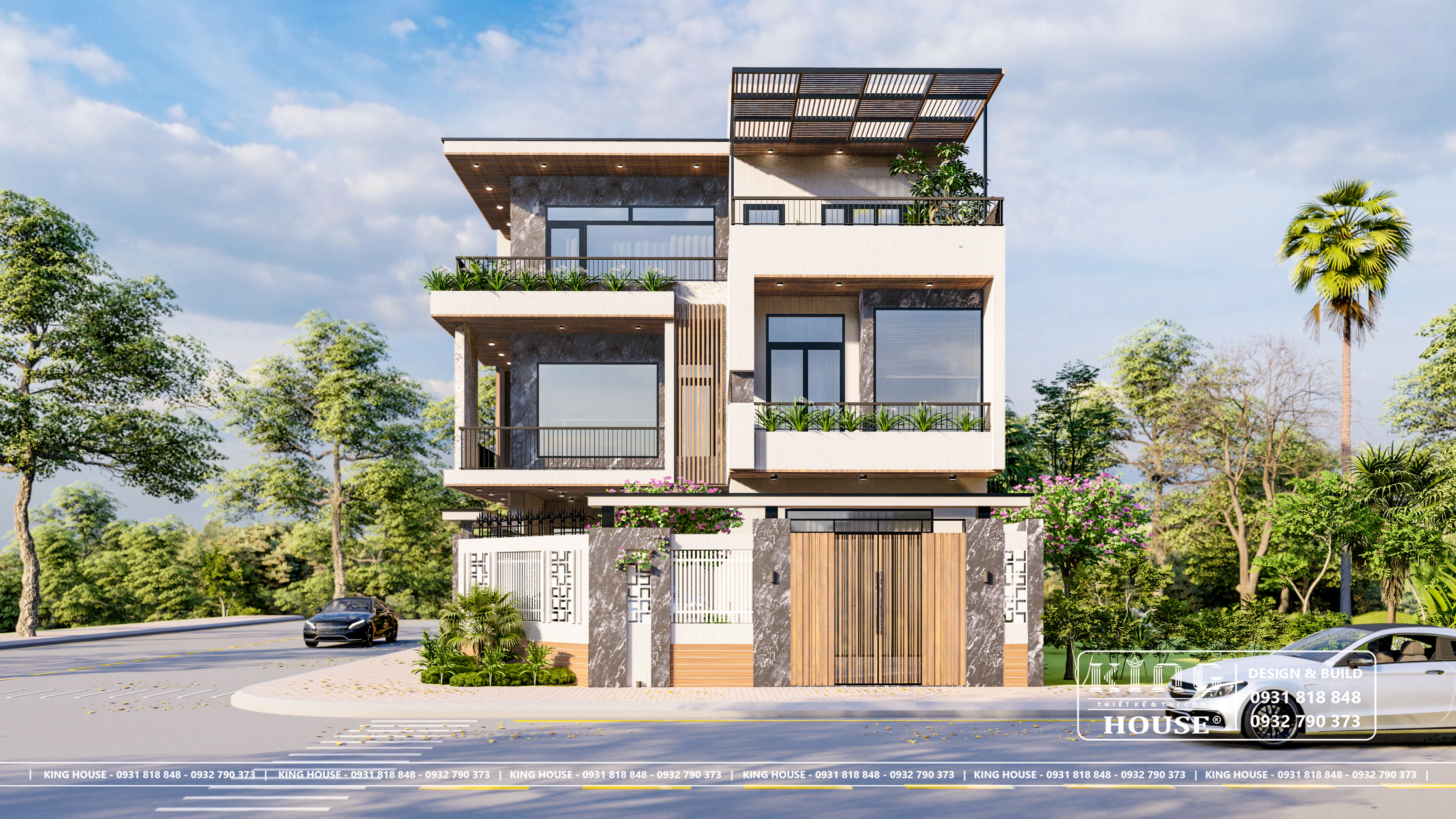 Cải Tạo 2 Mặt Tiền Từ Kiến Trúc Đến Nội Thất Sang Trọng